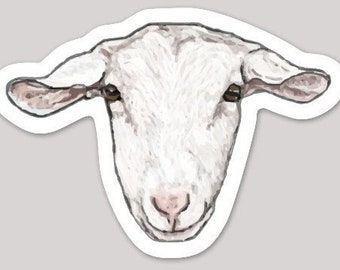 Dairy Goat Sticker - Etsy