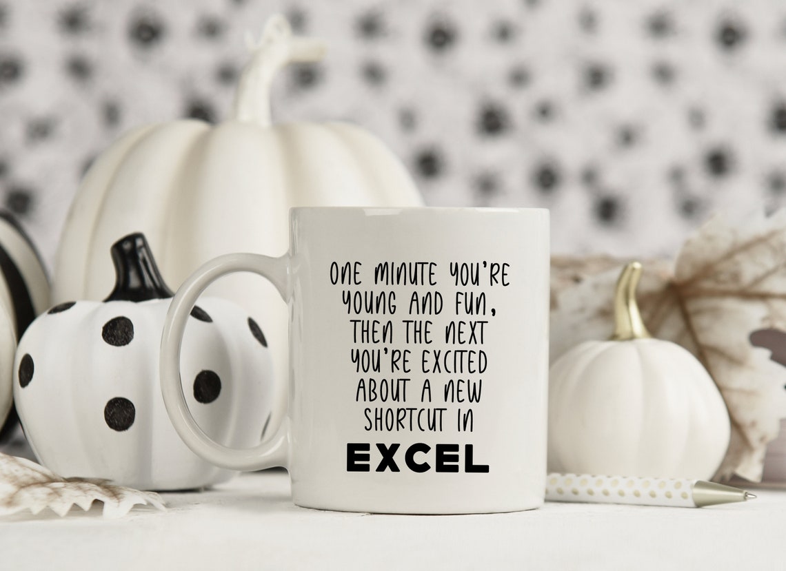 Excel Mug Gifts Funny Excel Mug Spreadsheet Lover - Etsy UK