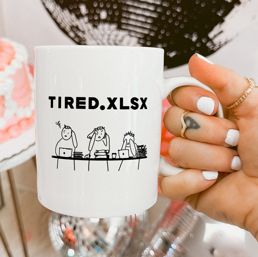 Funny Excel Mug, Spreadsheet Lover Gift, Admin Humor - Etsy