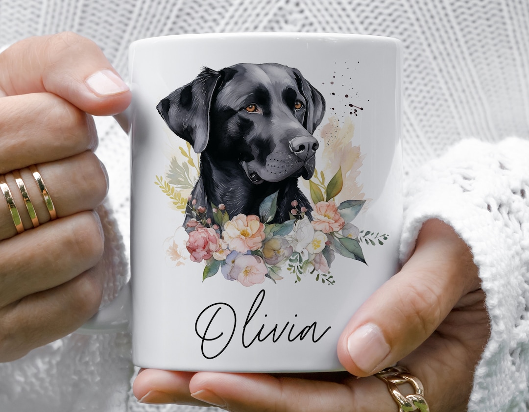 Personalised Black Labrador Gift, Black Labrador Retriever Owner Gift ...