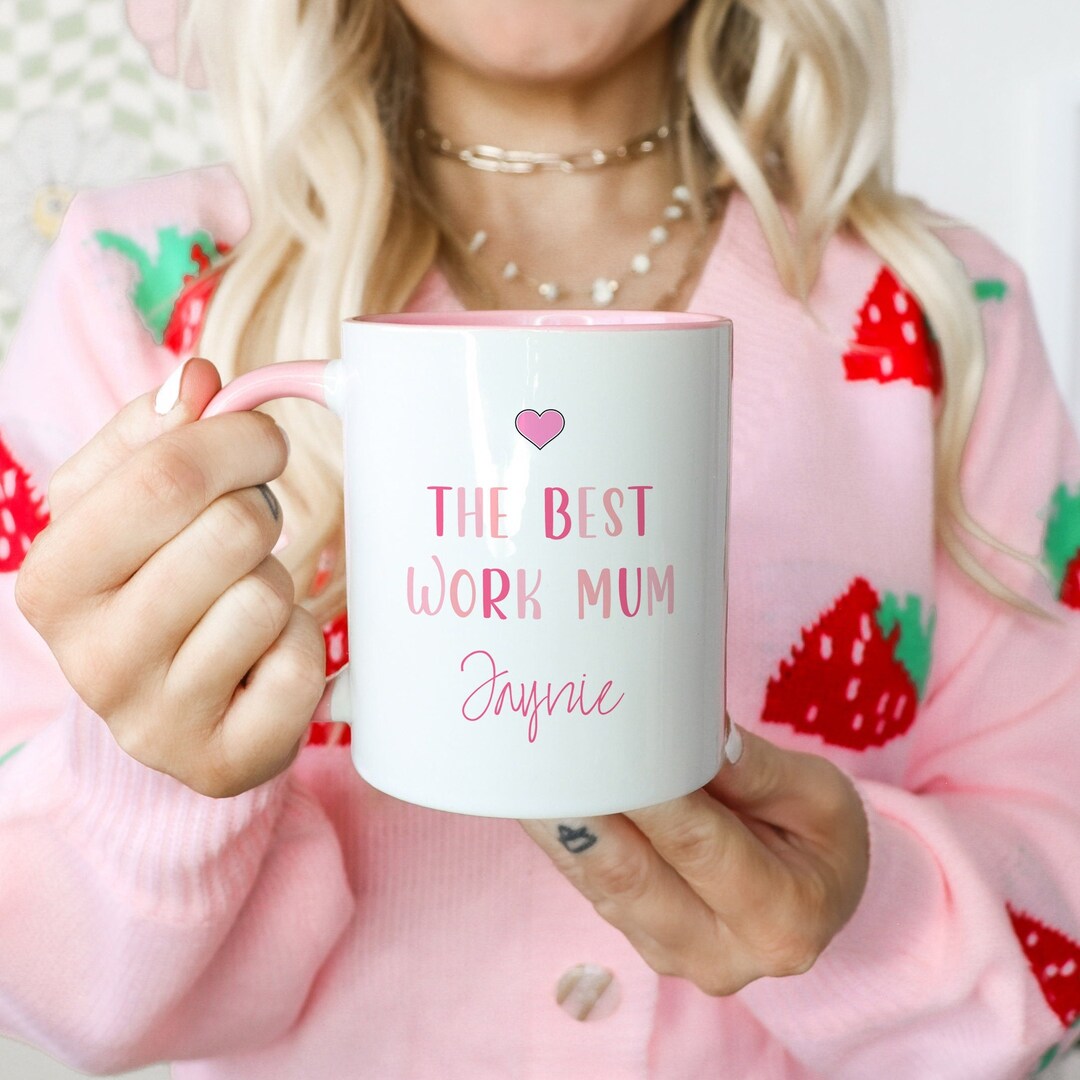 Best Work Mum Mug, Work Mum Gift, Coworker Friend Gift, Favourite ...