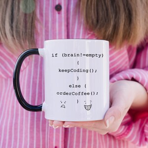 Coding Mug, Code Coffee Mug, Software Developer Gift, Gift for Programmer, Computer Programming ...