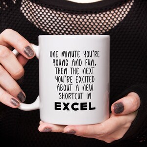Excel Mug Gifts Funny Excel Mug Spreadsheet Lover - Etsy UK