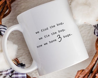 Java Programming Mug, Javascript Mug, Eat Sleep Code Mug, Programmer Mug, Programming Mug, Web ...