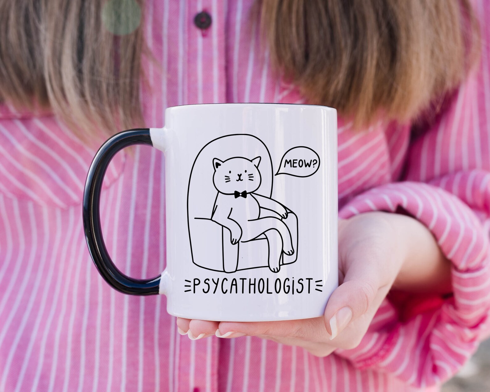 Psychology Cat Gift, Cat Psychology Teacher, Gifts for Feline Lover ...