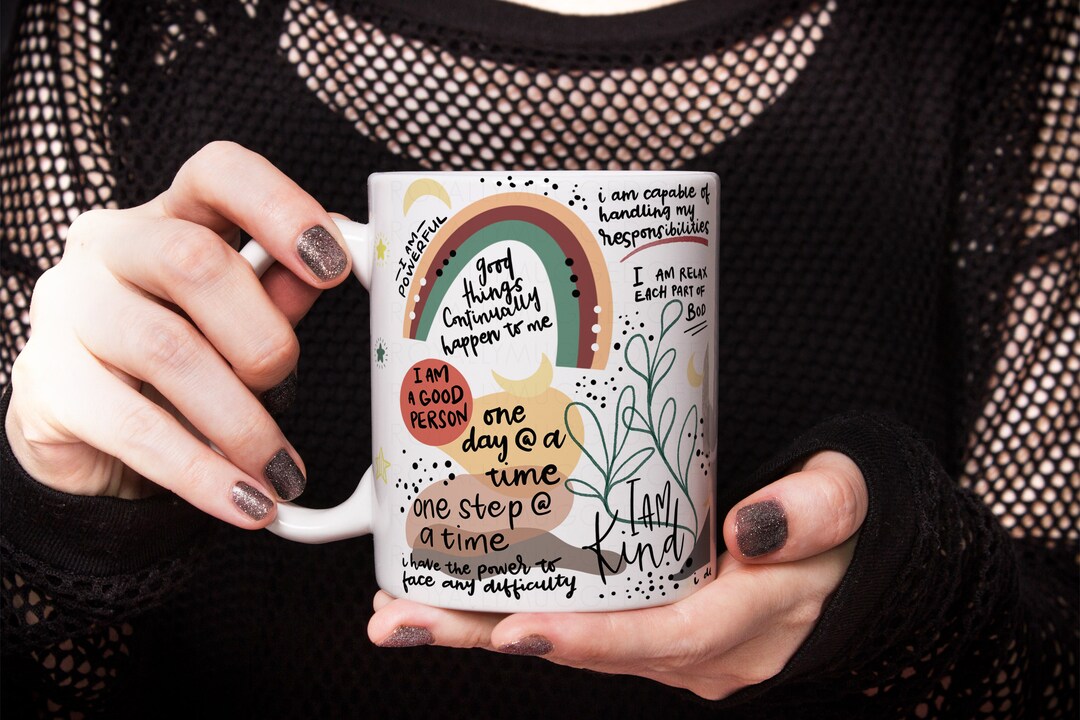 Positive Affirmation Mugs Self Affirmation Mug You Are Good - Etsy