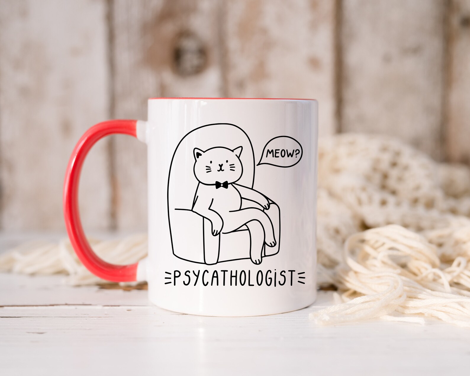 Psychology Cat Gift, Cat Psychology Teacher, Gifts for Feline Lover ...
