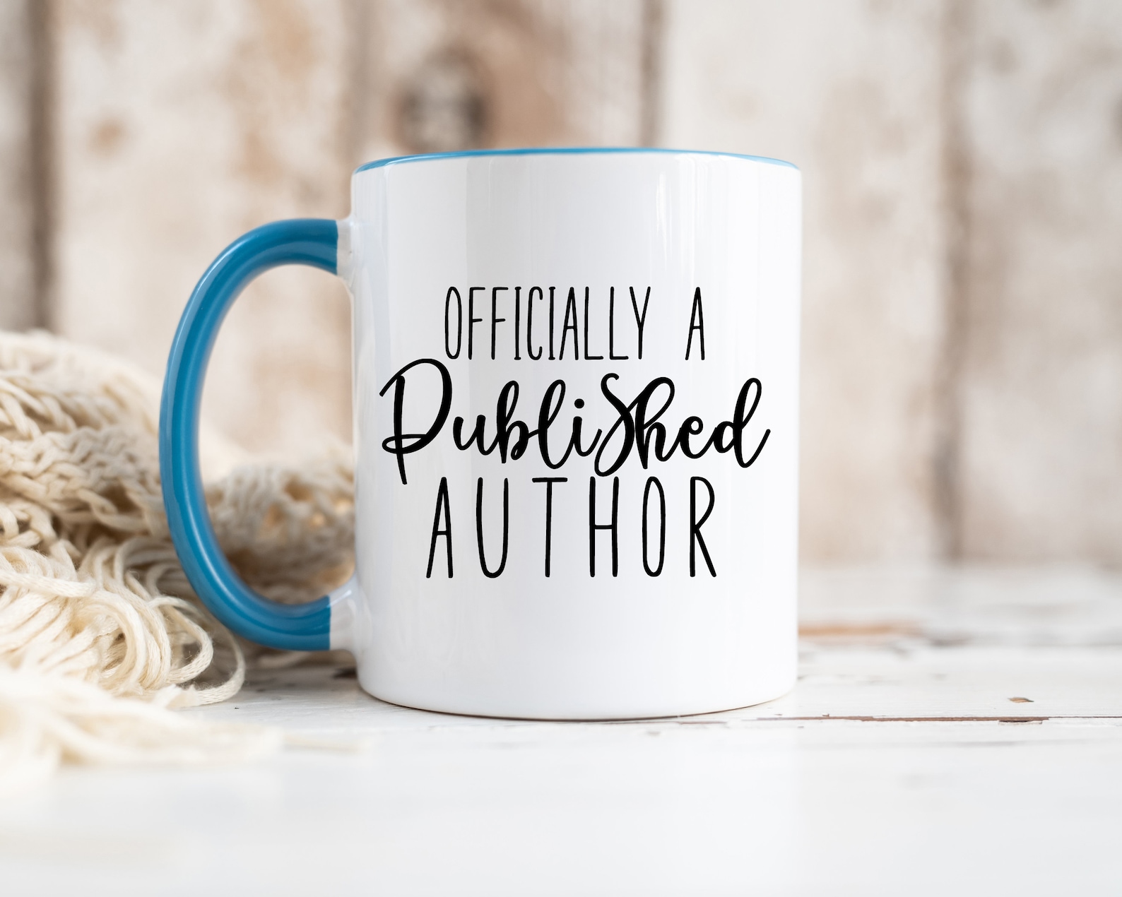 Personalised New Author Gift, Officially a Published Author, Gift for ...