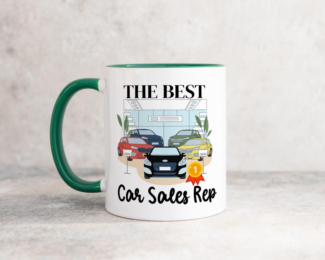 The Best Car Sales Rep, Sales Executive Mug, Best Representative Gift ...