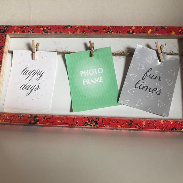 Photo Peg Frames - Etsy UK
