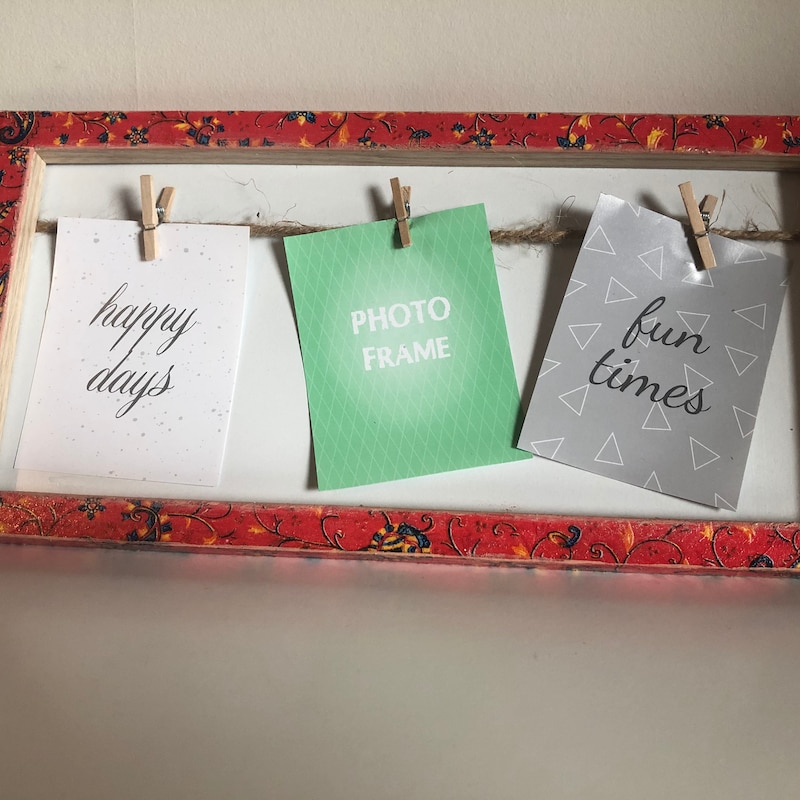 Photo Peg Frames - Etsy UK