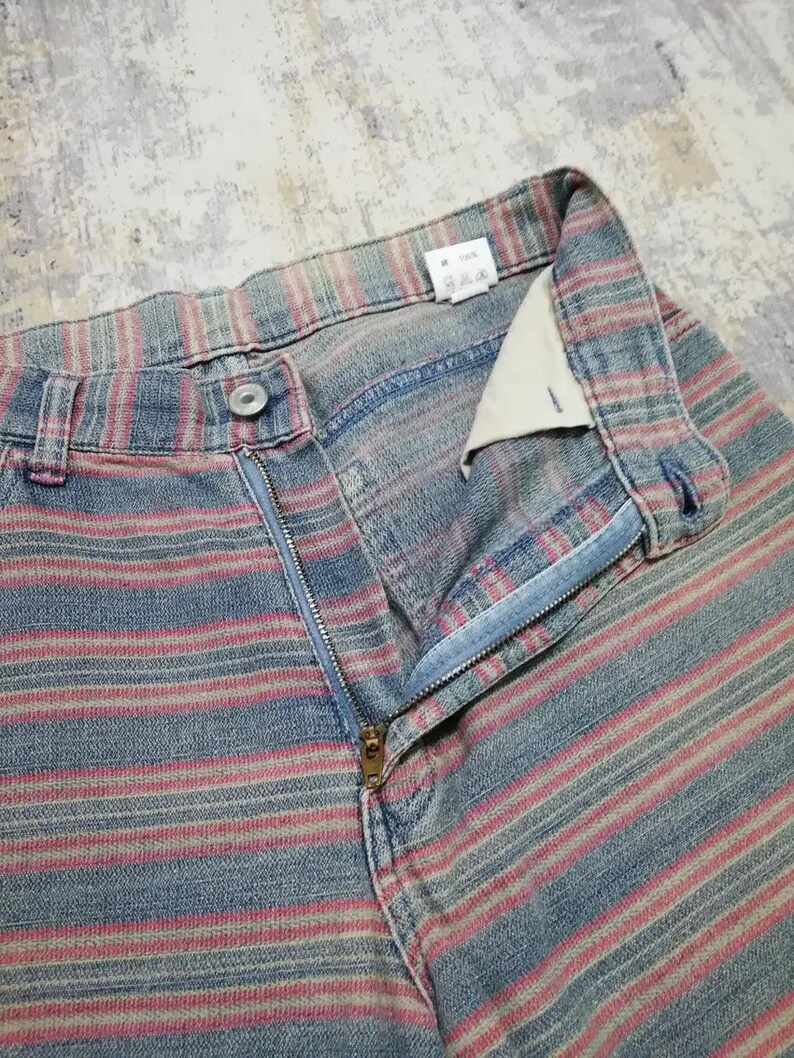 Vintage 80s Fashion Flared Hysteric Glamour Hagi Jeans Style - Japanese ...