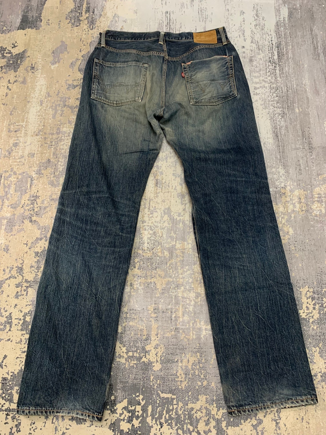 Vintage Edwin 505 Ripped Selvedge Distressed Men Denim Made in Japan ...
