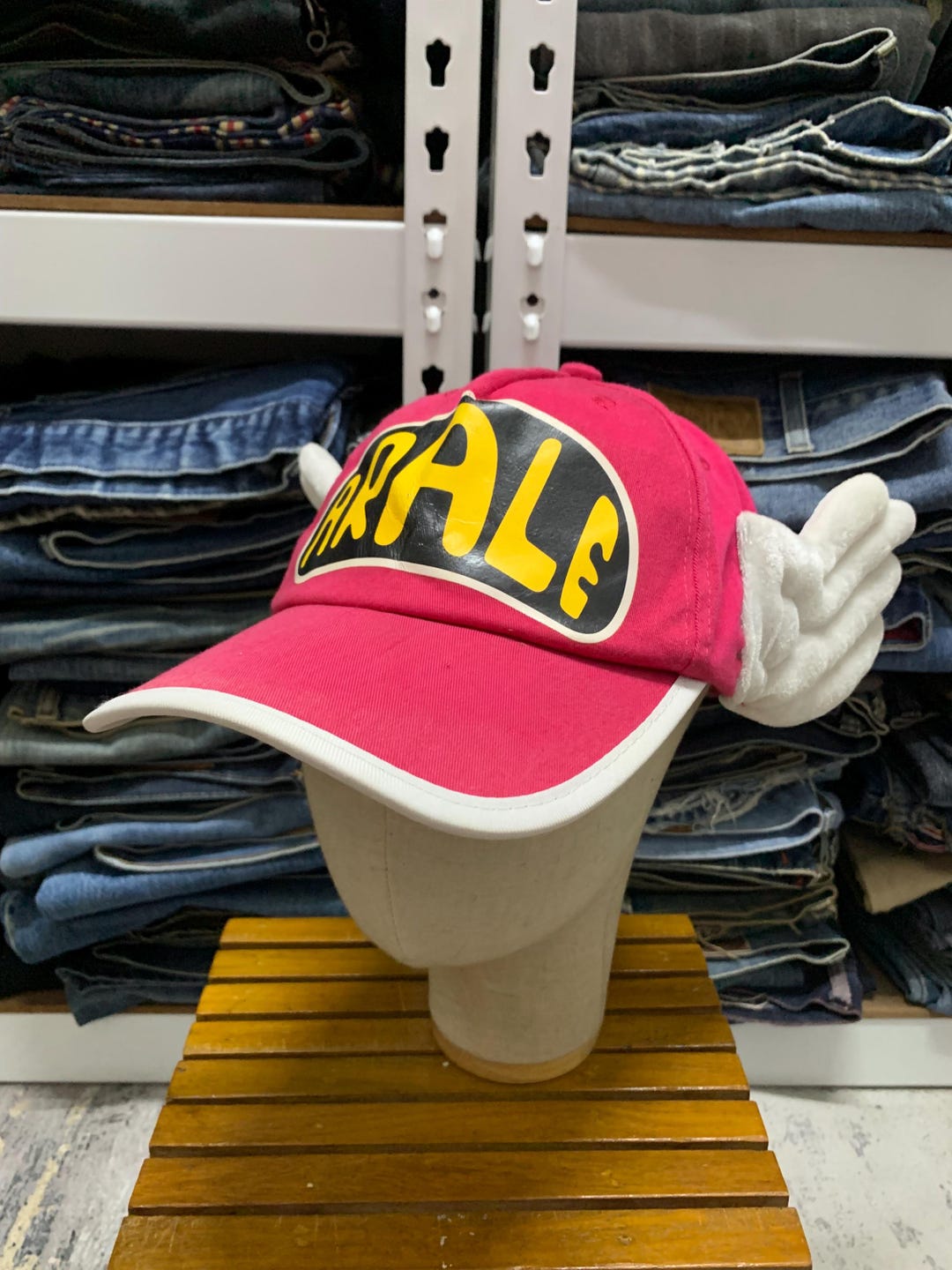 Vintage 90s DR SLUMP ARALE Adjustable Snapback, Japanese Anime Pink ...