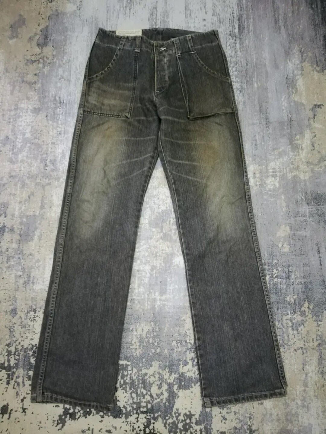 Vintage John Bull Japan Patchwork Boro Distress Denim Jeans Kapital ...