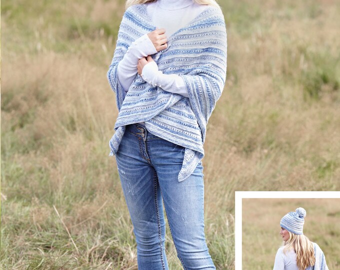 Snoods and Hats Knitting Pattern King Cole Aran Knitting Pattern 5270 ...