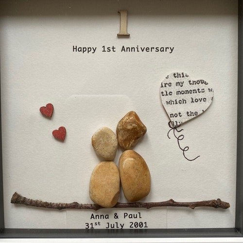 First Anniversary Paper Gift - Etsy