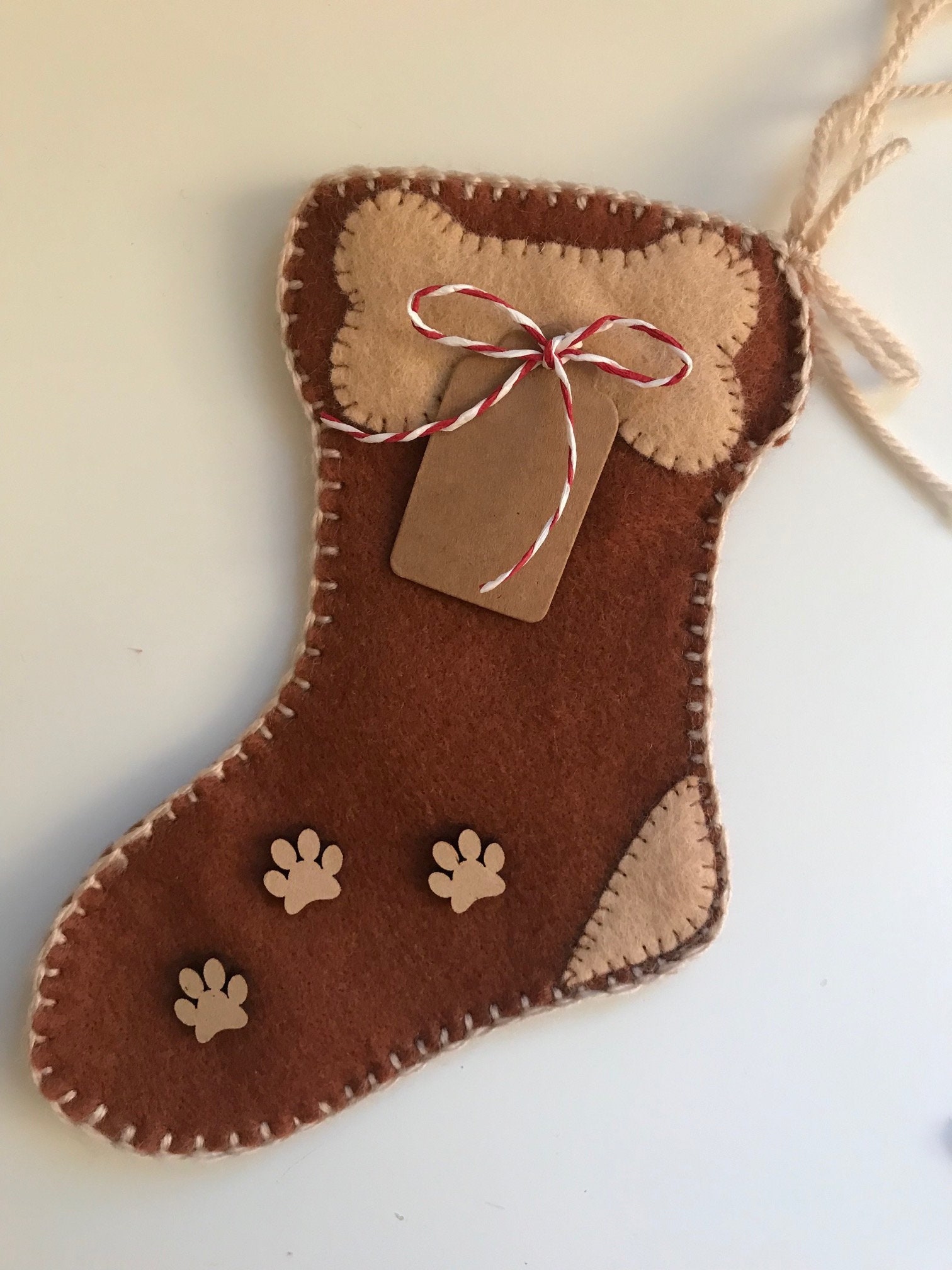 Handmade Felt Dog Decorations Xmas Tree Puppy Decorations - Etsy Australia
