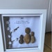 Personalised Father Pebble Picture, Unique Father's Day Gift, Pebble ...