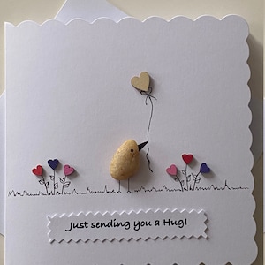 Personalised Hug Card, Sending a Hug Card, Personalised Friend Card ...