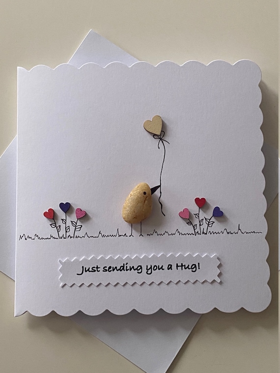 Personalised Hug Card Sending a Hug Card Personalised Friend - Etsy