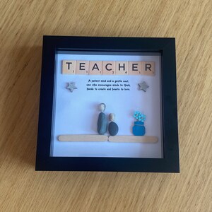 Teacher Gift/thank You Teacher/teacher Pebble Art/gift for Teacher ...