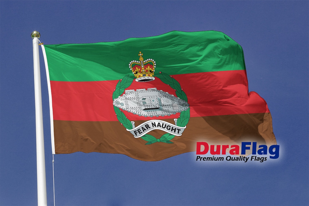 Custom Made Duraflag Royal Tank Regiment Premium Quality Flag - Various ...