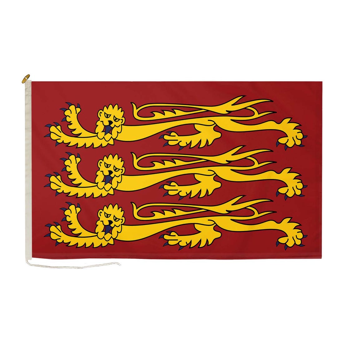 Duraflag Richard the Lionheart Premium Quality Flag With Rope and ...