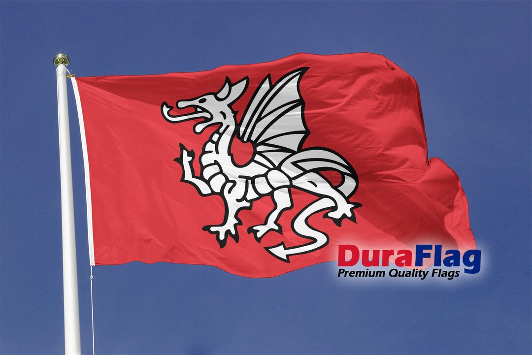 Custom Made Duraflag English Pendragon Anglo Saxon (A) Premium Quality ...