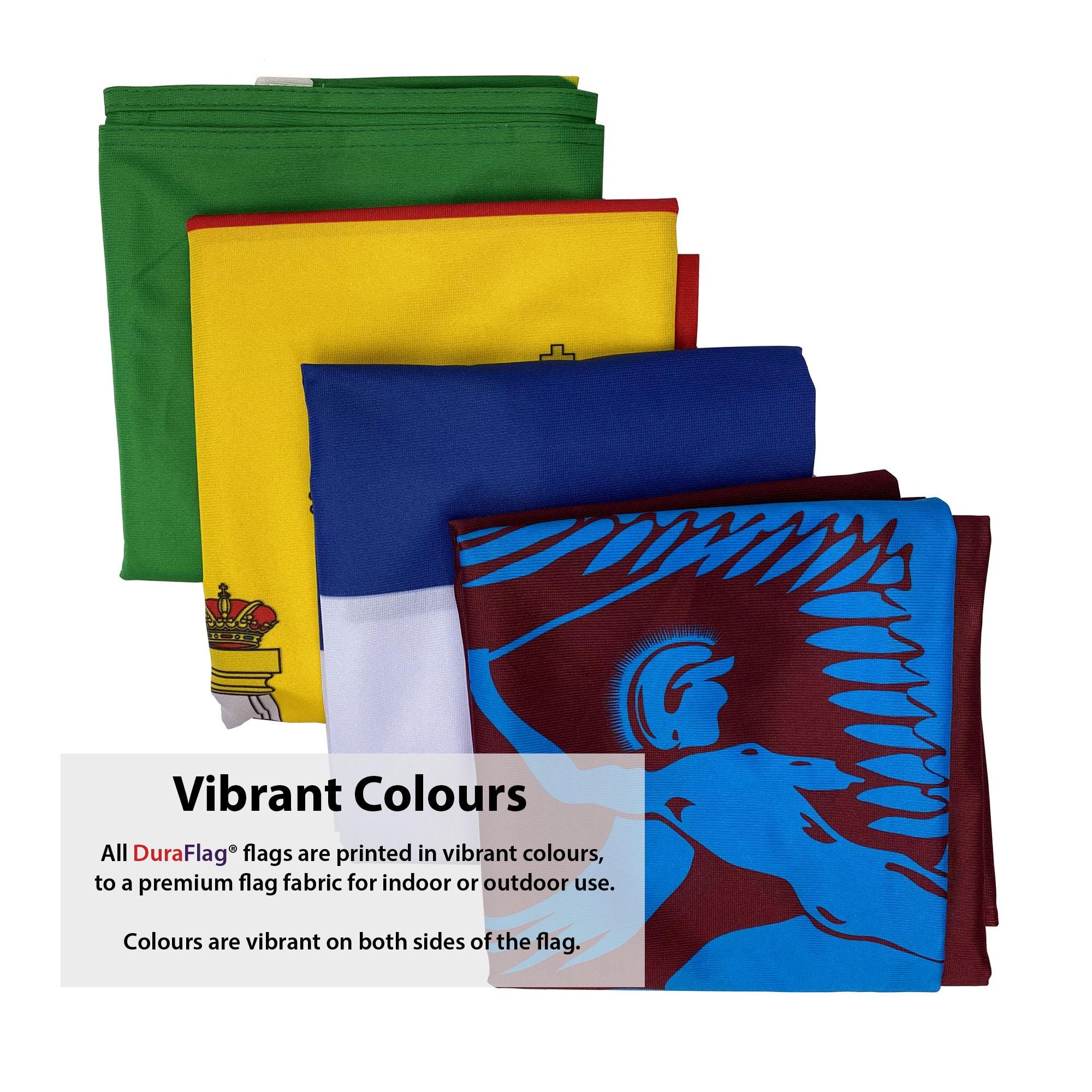 Duraflag Dominica Premium Quality Flag With Clips / Rings - Etsy