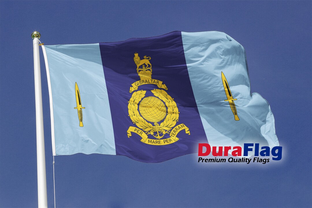 Duraflag 40 Commando Royal Marines 5ft X 3ft With Rope and Toggle Heavy ...