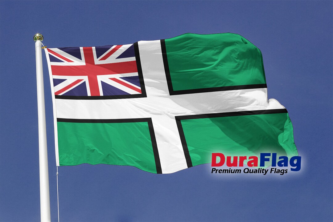 Custom Made Duraflag Devon Ensign Quality Flag - Various Sizes and ...
