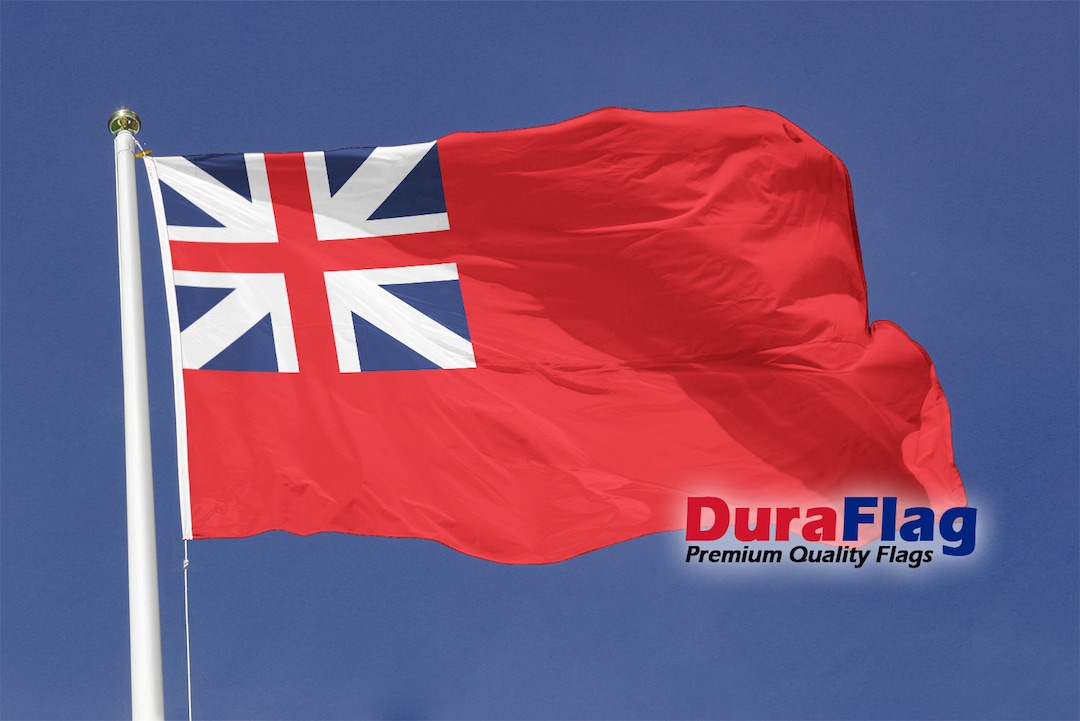 Custom Made Duraflag Red Ensign Colonial Premium Quality Flag - Etsy