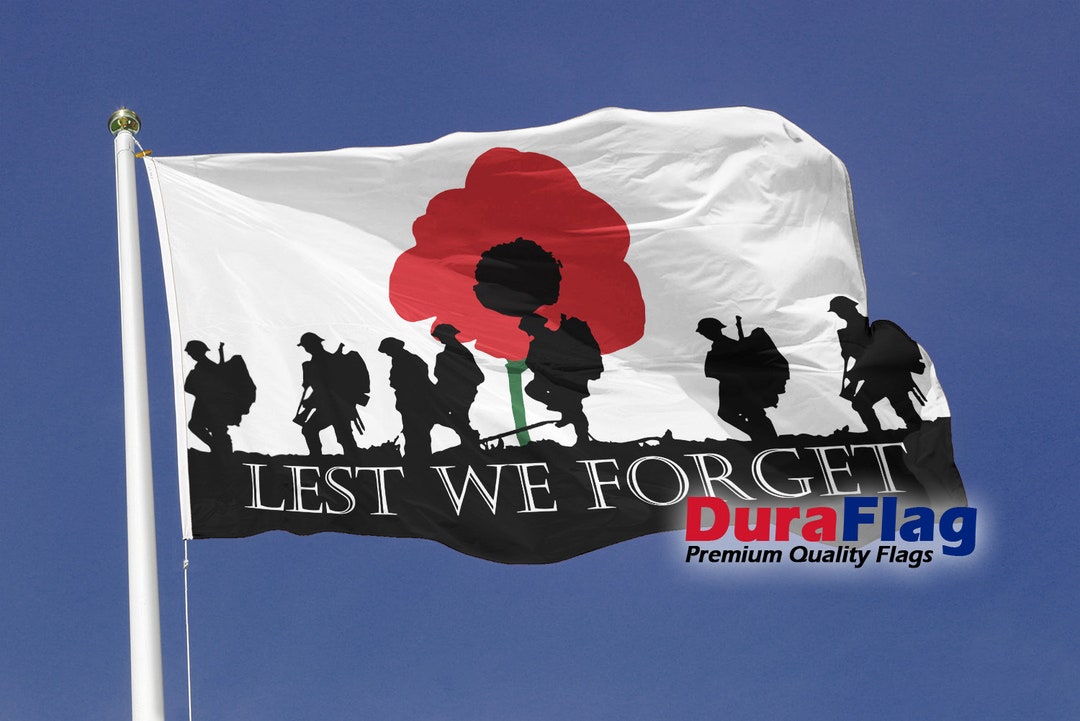 Custom Made Duraflag Lest We Forget Army Premium Quality Flag - Etsy