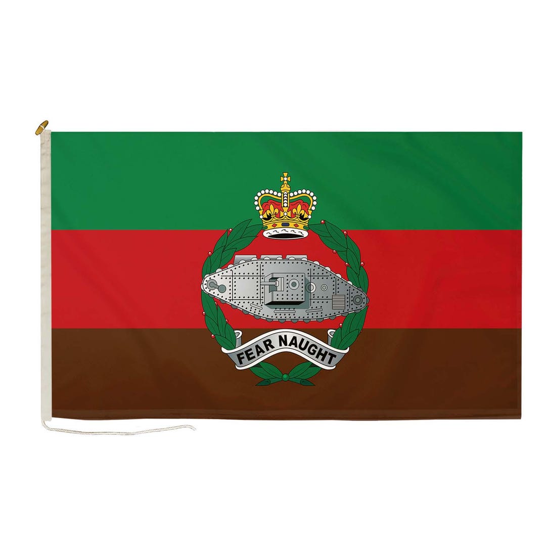 Duraflag Royal Tank Regiment Premium Quality Flag With Rope and Toggle ...