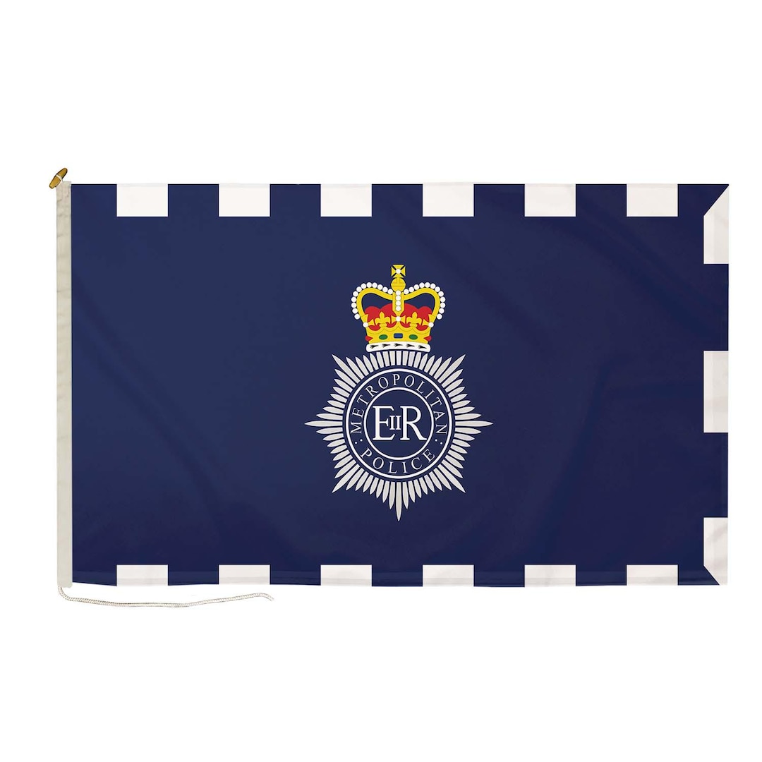 Duraflag Metropolitan Police Premium Quality Flag With Rope and Toggle ...