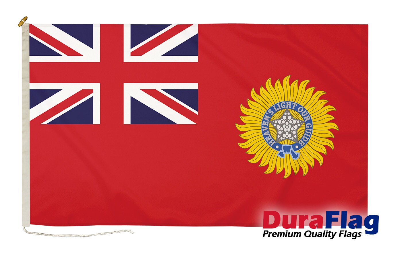 Custom Made Duraflag British Raj Red Ensign Premium Quality Flag ...