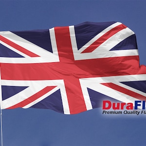 Custom Made Duraflag Union Jack UK Premium Quality Flag | Etsy