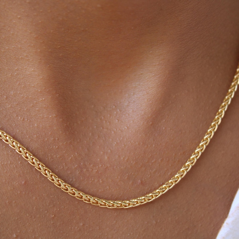 Wheat Chain Necklace - Etsy