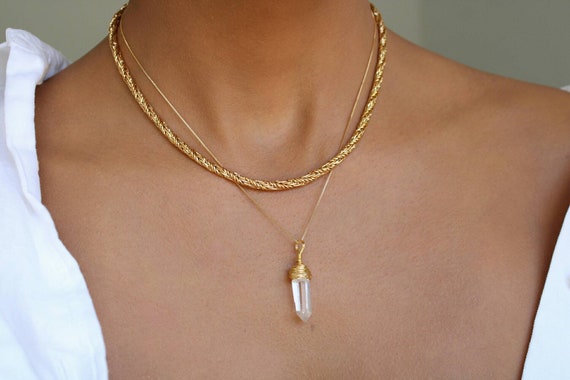 Clear quartz chain store