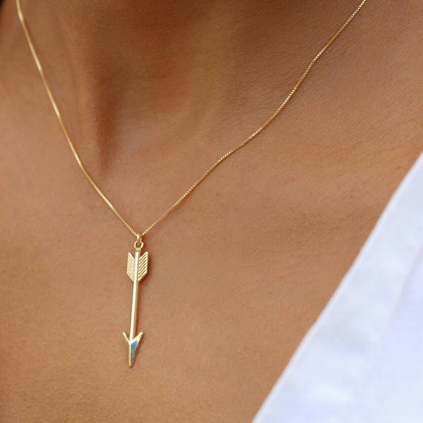 Arrow Necklace - Etsy