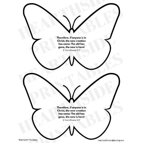 Butterfly Craft Printable - Homeschool, Early Education, Kids Crafts ...