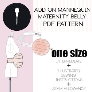 Maternity Belly Add on to Your Mannequin. - Etsy