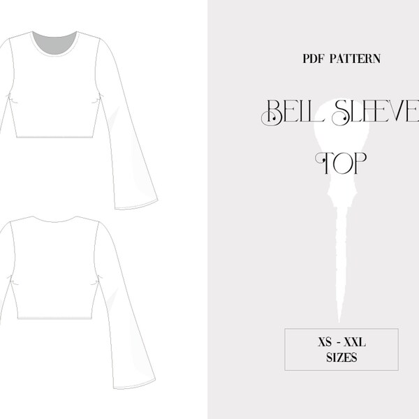 Bell Sleeve Pattern - Etsy