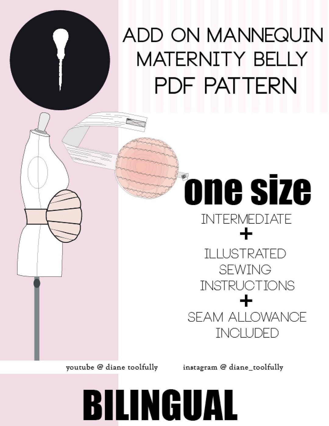 Maternity Belly Add on to Your Mannequin. - Etsy