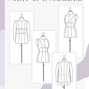 10 Poses Plus Size Models for Illustrations PDF Digital Download. - Etsy
