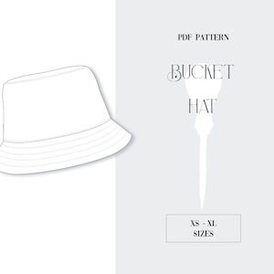 Bucket Hat PDF Pattern. - Etsy