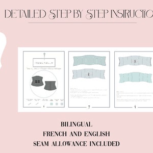 Under Bust Corset PDF Pattern. - Etsy