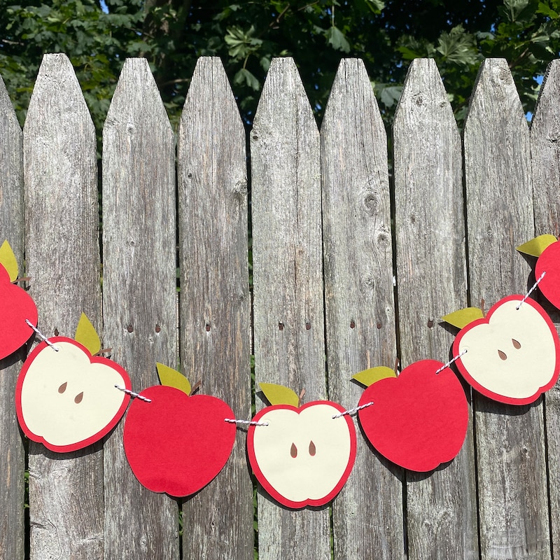 Apple Garland - Etsy