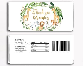 Jungle Candy Wrapper | Etsy